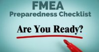 FMEA Preparedness Checklist | My CMS